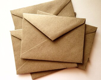 Popular items for brown envelope on Etsy