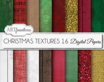 Gold digital paper Christmas gold paper GOLD SHINE by Artfanaticus