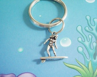Popular items for surfing keychain on Etsy