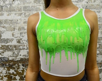 drip thigh-high stay-ups