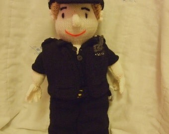 Policeman postman and paramedic pdf knitting pattern