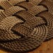 Nautical Rope Rug Large Diameter Rope Manila Front Door
