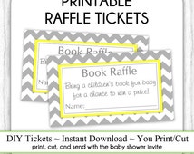 Unique book raffle tickets related items | Etsy