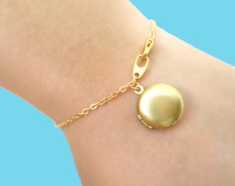 Popular items for locket bracelet on Etsy