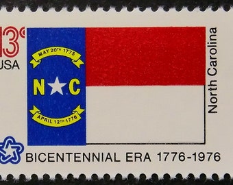 North carolina stamp | Etsy