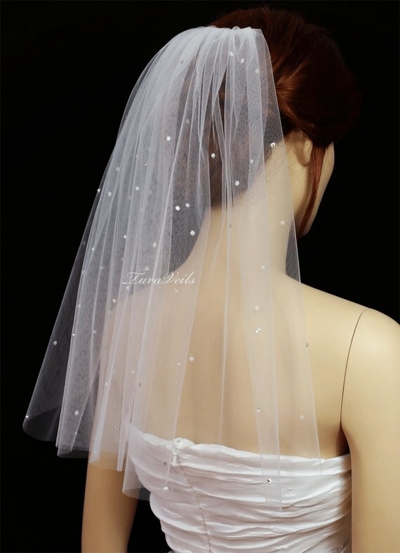1 Layer 18X54 White or Ivory Veil/Veils Wedding/