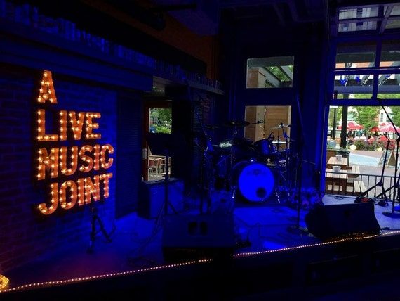 Music Venue Sign Custom Marquee Sign Custom Signs Marquee