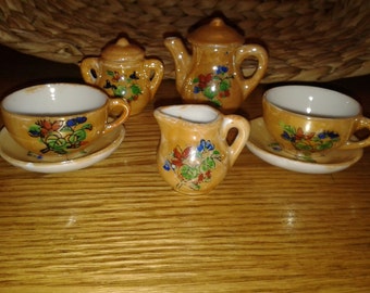 Lusterware tea set | Etsy