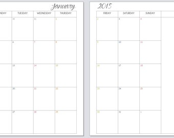 Popular items for month 2 pages on Etsy