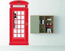 Unique telephone booth related items | Etsy