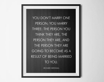 Marriage Quote, Printable Wall Art, Instant Download, Wall Art, Print