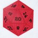 D20 Dice Patch 80mm 3.14 inch