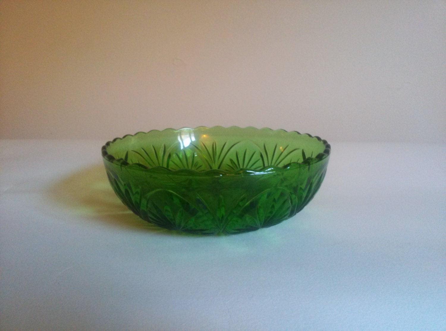 Green Anchor Hocking Bowl – Haute Juice