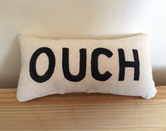 Hand Painted 'OUCH' Pin Cushion