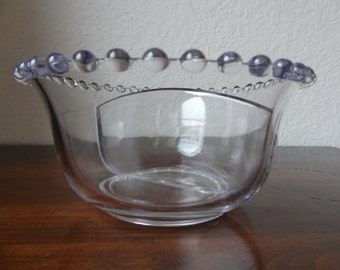 Crystal divided dish | Etsy