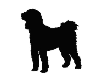 Cockapoo silhouette | Etsy