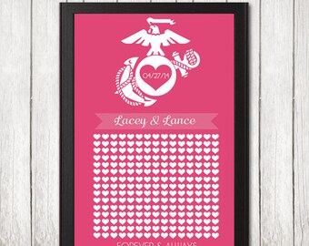 Military guest book | Etsy