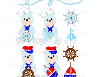 Popular items for sailor teddy bear on Etsy