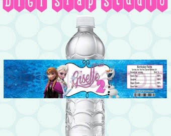 Popular items for digital water label on Etsy