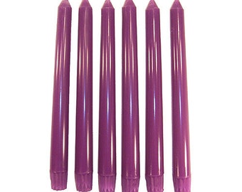 Purple candle | Etsy