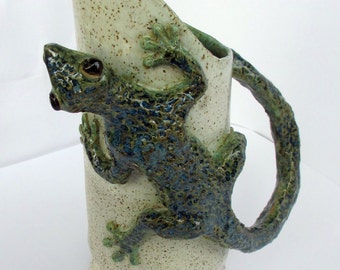 Popular items for ceramic gecko on Etsy