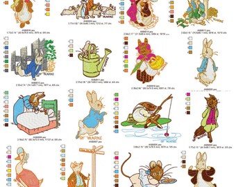 Popular items for rabbit embroidery on Etsy