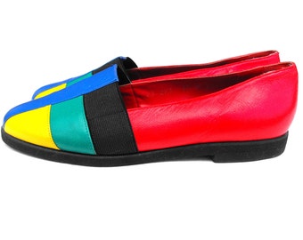 Mondrian shoes | Etsy