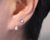 delicate and modern jewelry by sticksandstonesny on Etsy