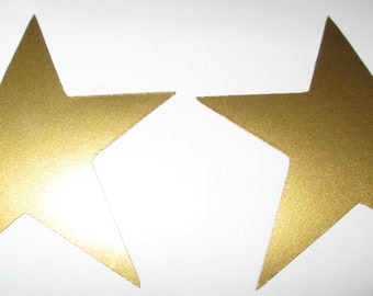 Gold star decal | Etsy