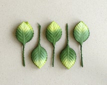 Popular items for large paper leaves on Etsy