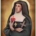St. Julian of Norwich Catholic Art Print by PortraitsofSaints
