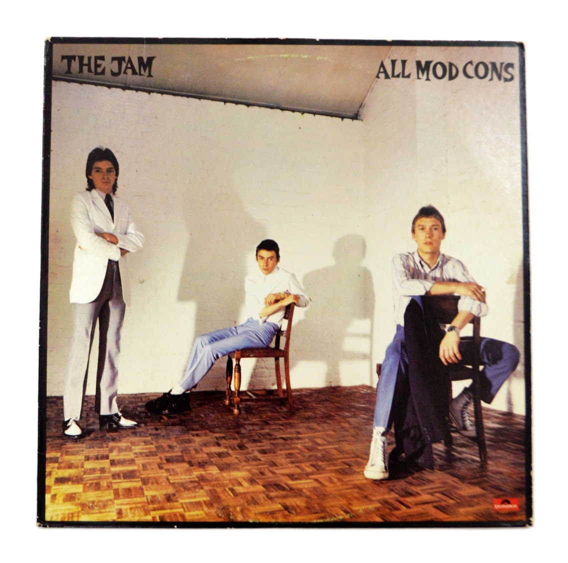 Vintage 70s The Jam All Mod Cons Album Record Vinyl LP