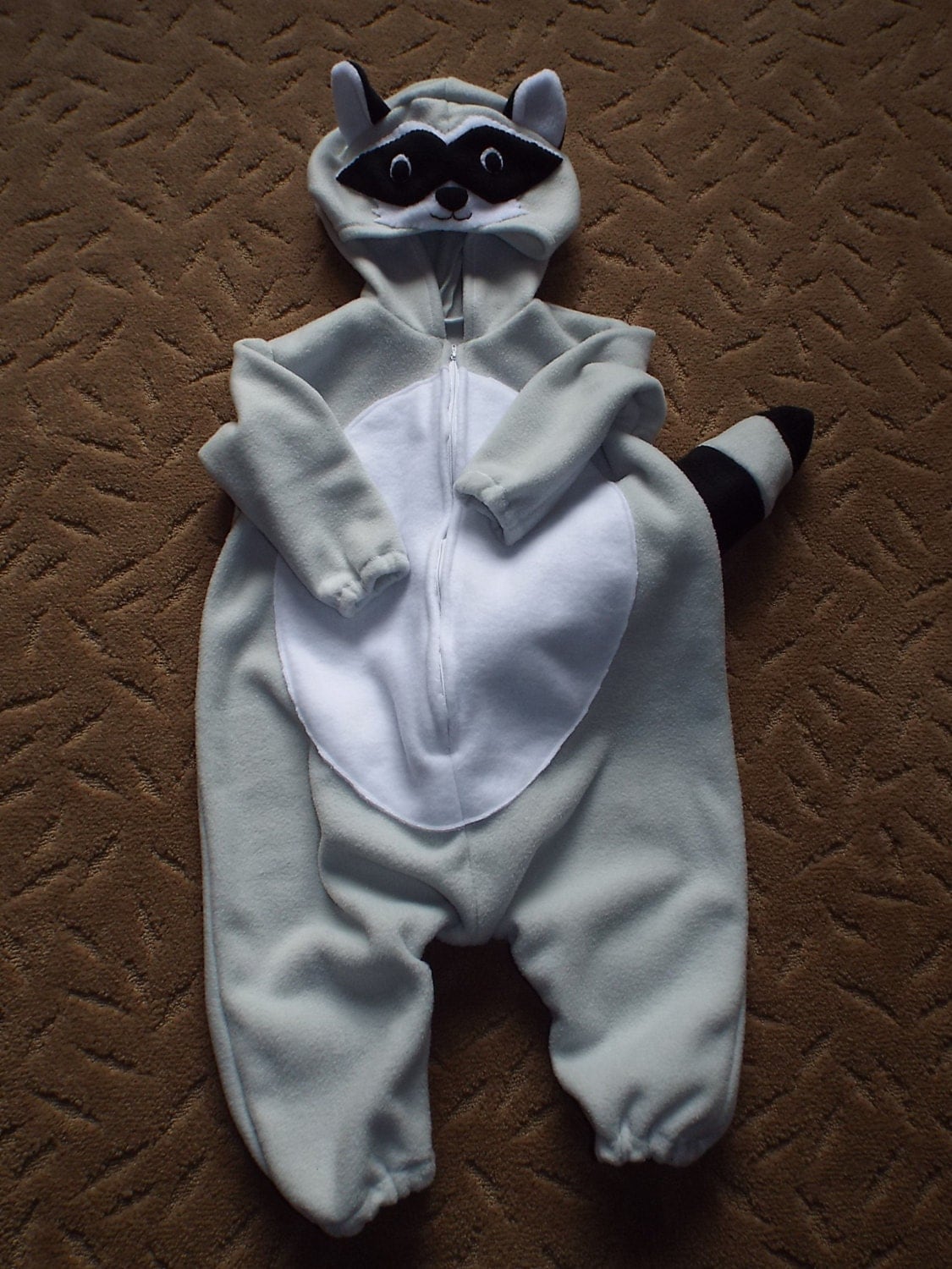 Raccoon Costume for baby toddler child