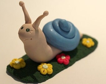 Snail cake topper | Etsy