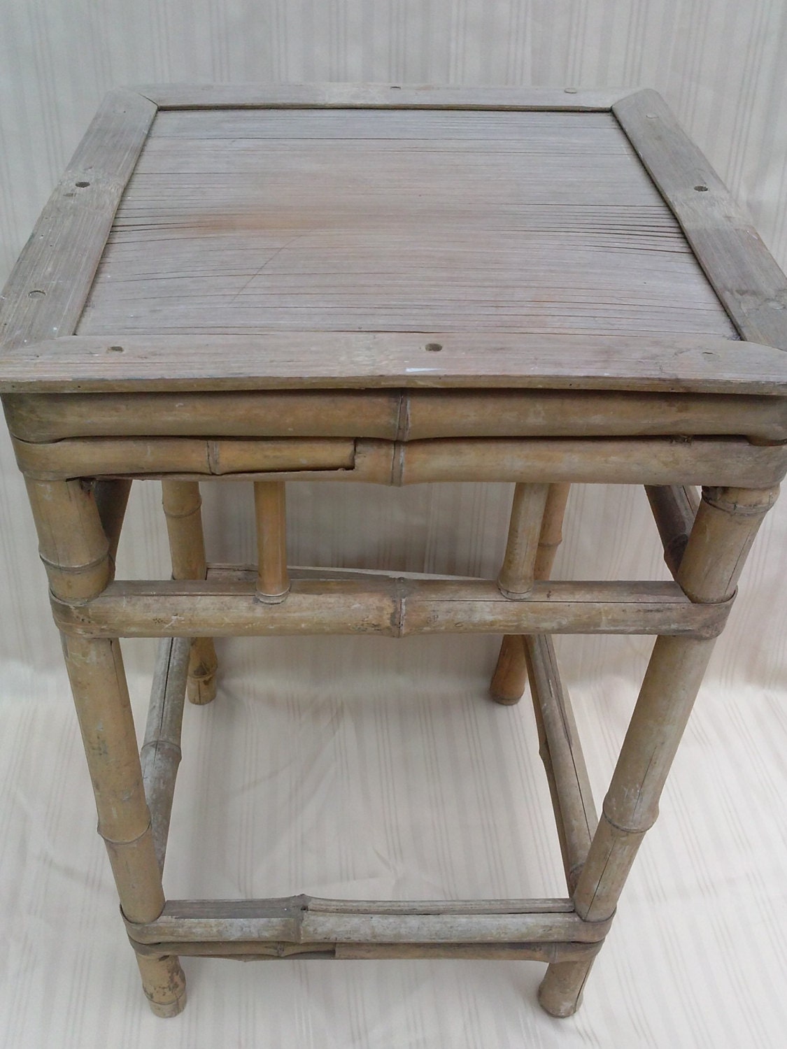 Distinctively Rustic Bamboo Table – Haute Juice