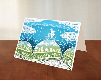 Postcard Set 5 Unique Art Postcards Prints of Original