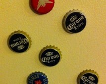 Unique beer cap magnets related items | Etsy