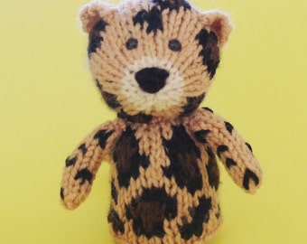 Badger Toy Knitting Pattern PDF by Jellybum on Etsy