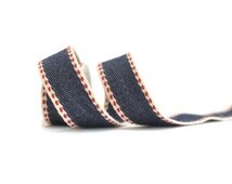 Unique denim ribbon related items | Etsy