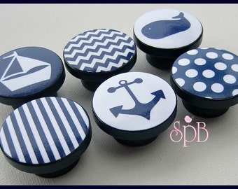 Popular items for sailor knobs on Etsy