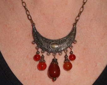 Unique handmade boho chic gypsy jewelry by BohoChicGypsyJewelry