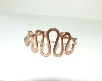 Popular items for Copper wire cuff on Etsy