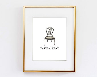 Take a seat | Etsy