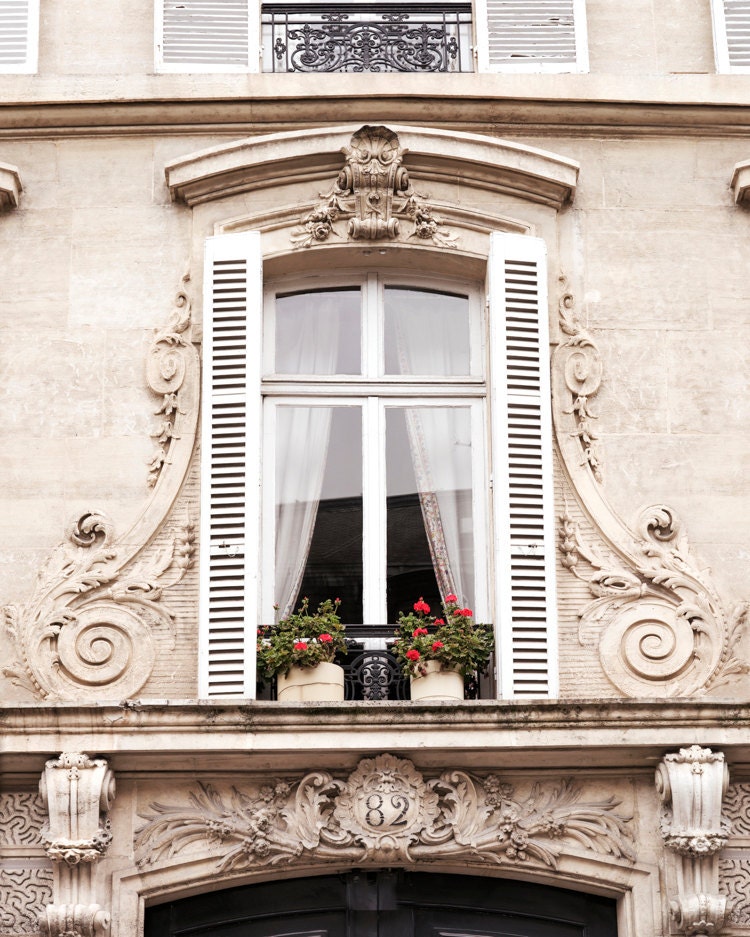 Paris Window Photography Le Fenetre French Home Decor