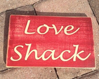 Love shack sign | Etsy