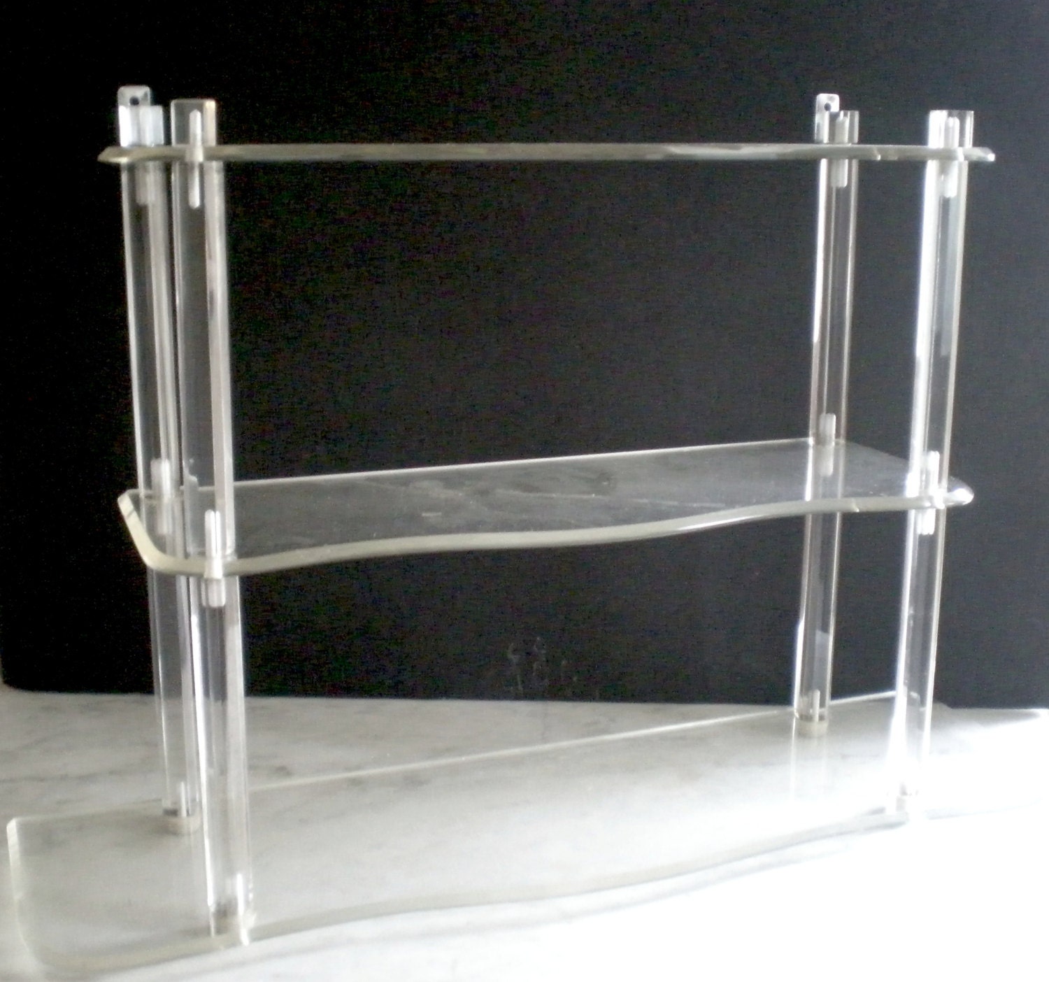 Vintage Lucite Shelf / Wall Shelf