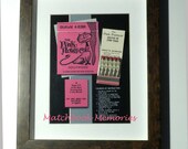 Vintage Feature Matchbook Displays & Prints by MatchbookMemories