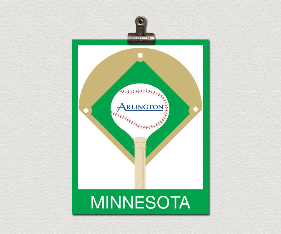 Baseball Water Tower Arlington Minnesota Roadside Attraction