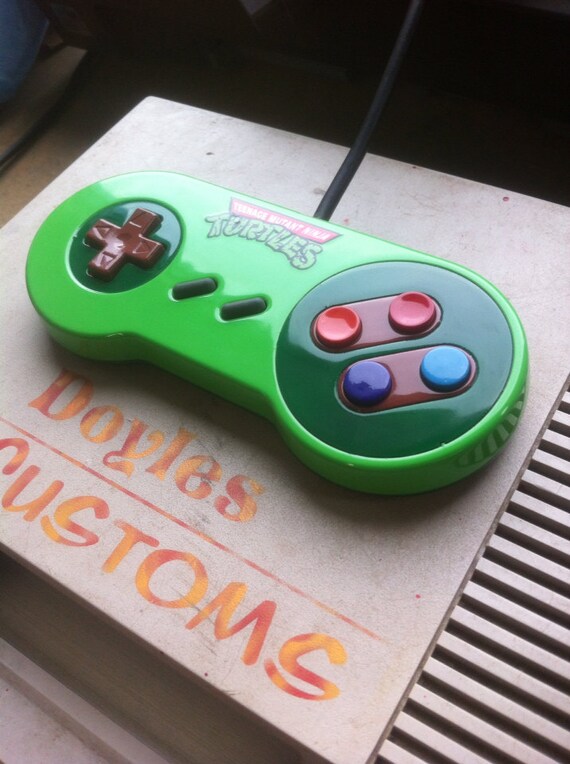 Tmnt custom snes controller