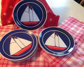 Sailboat plate | Etsy
